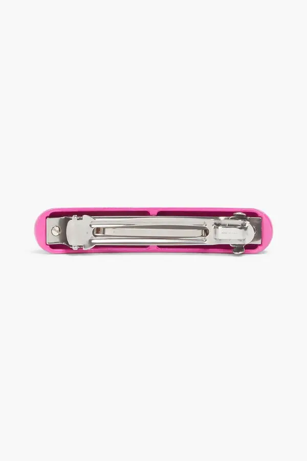 Emilio Pucci Logo-print Hair Clip - Pink