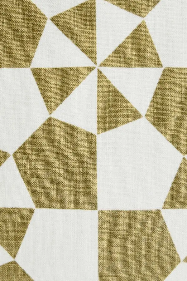 Mara Hoffman Cropped Geometric Print Hemp Top