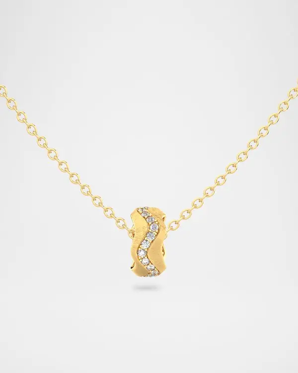 JAMIE TURNER 18k Open Spur Diamond Necklace - Gold