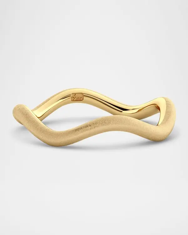JAMIE TURNER 18k Gold Curve Ring - Yellow Gold