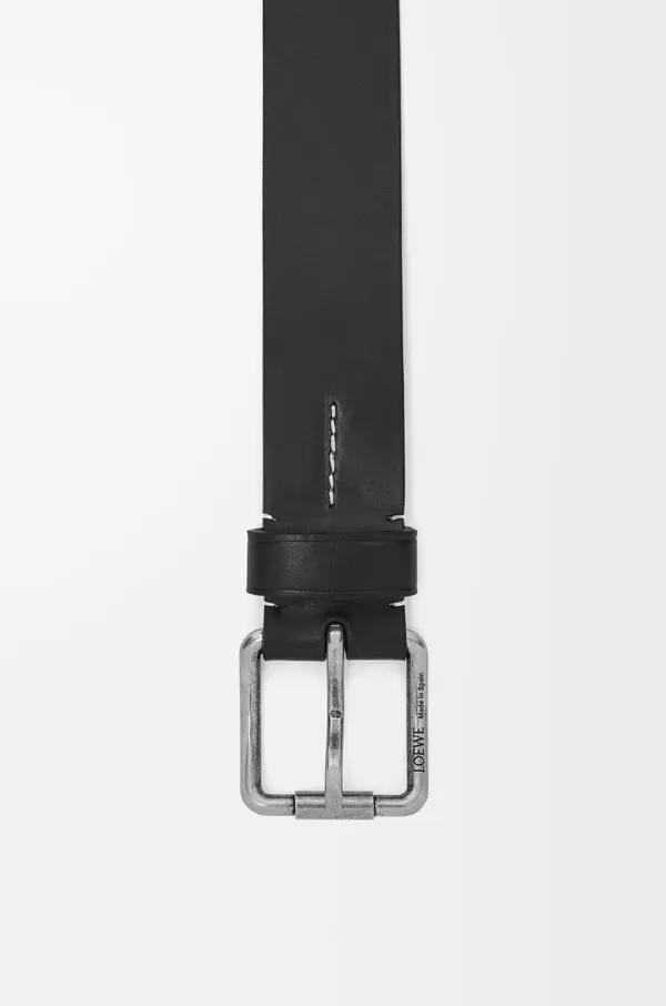 Loewe Roller Curve Belt - Black/vintage Palladium