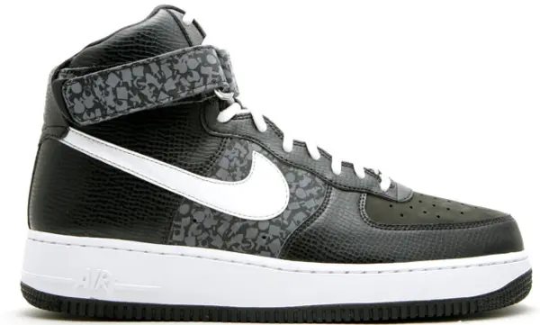 Nike Air Force 1 High-top Sneakers - Black/anthracite