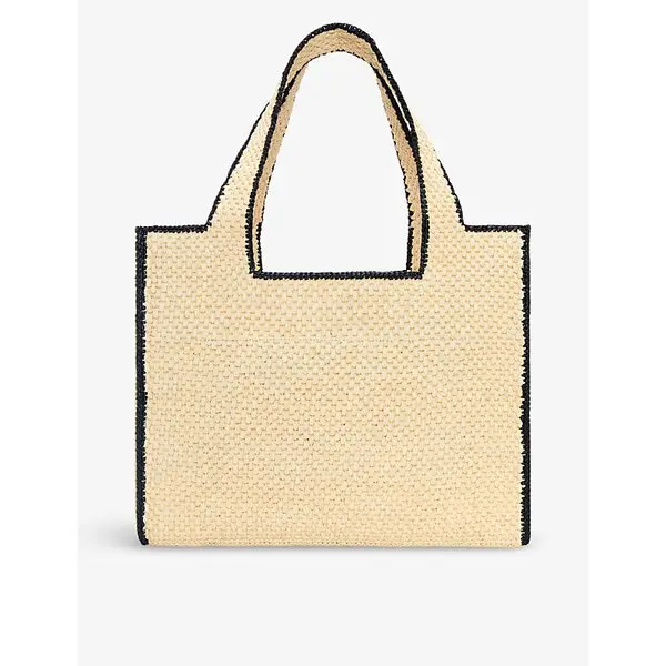 Loewe X Paula's Ibiza Large Raffia Tote Bag