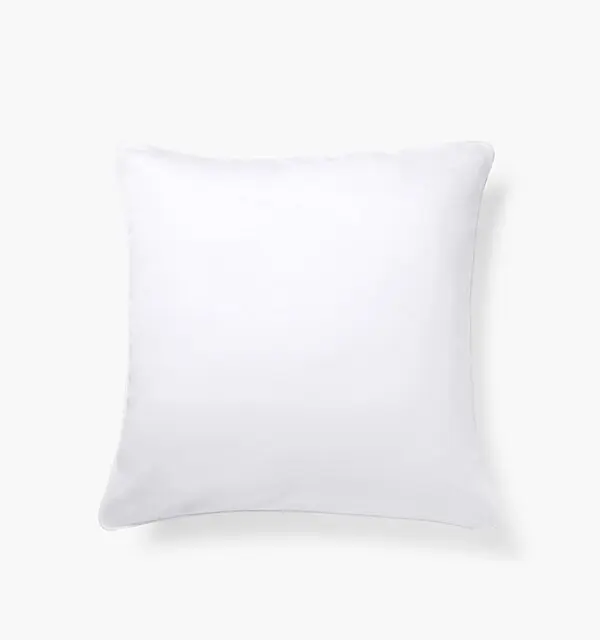 Hill House Home The Euro Sham Printed Sateen - Pure White