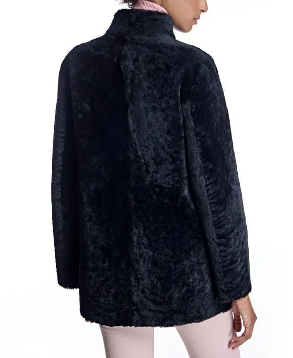 MAXIMILIAN Reversible Shearling Jacket - Black