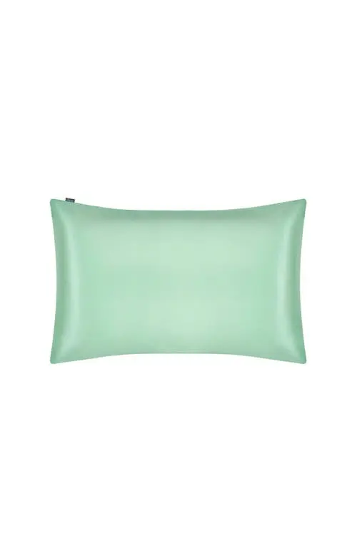 Lilysilk Lilyherb® Mint Silk Pillowcase - Green