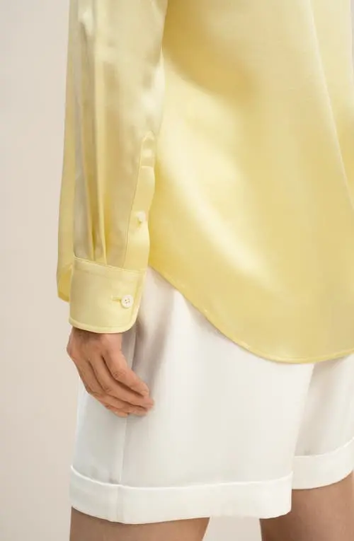 Lilysilk Golden Cocoon Tailored Shirt