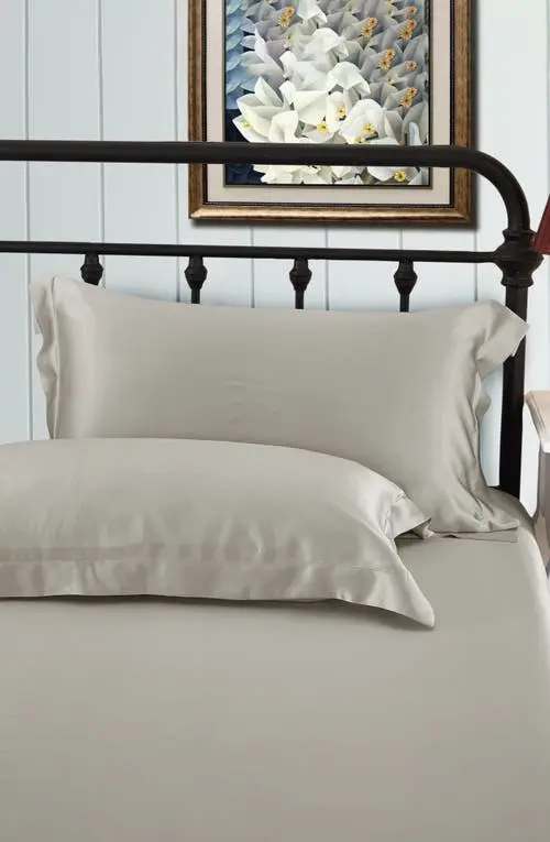 Lilysilk Pure Mulberry Silk Oxford Envelope Luxury Pillowcase - Grey