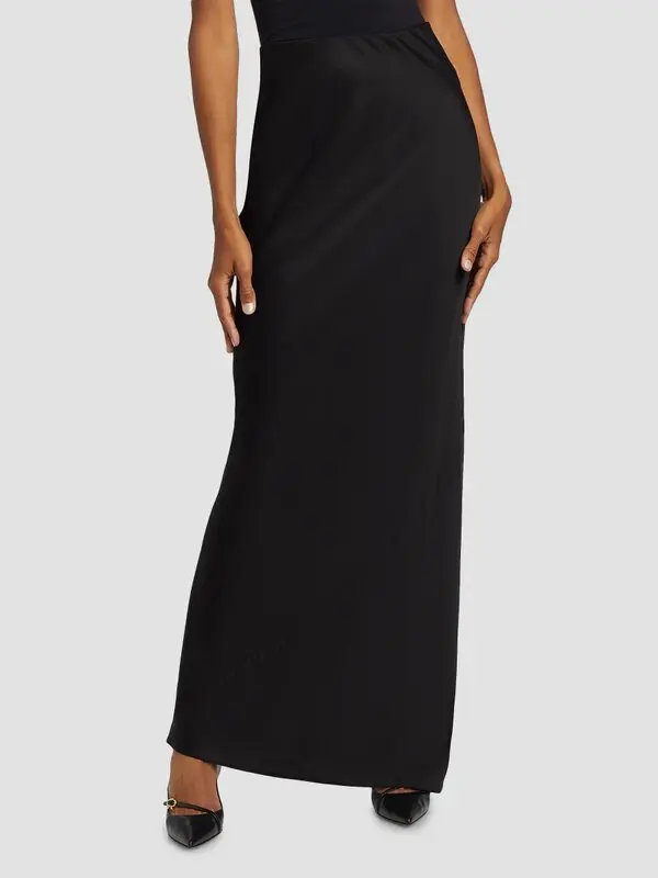 A.L.C. Greta Satin Maxi Skirt