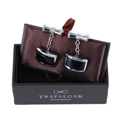 Trafalgar Esteban The Black Agate Cufflinks