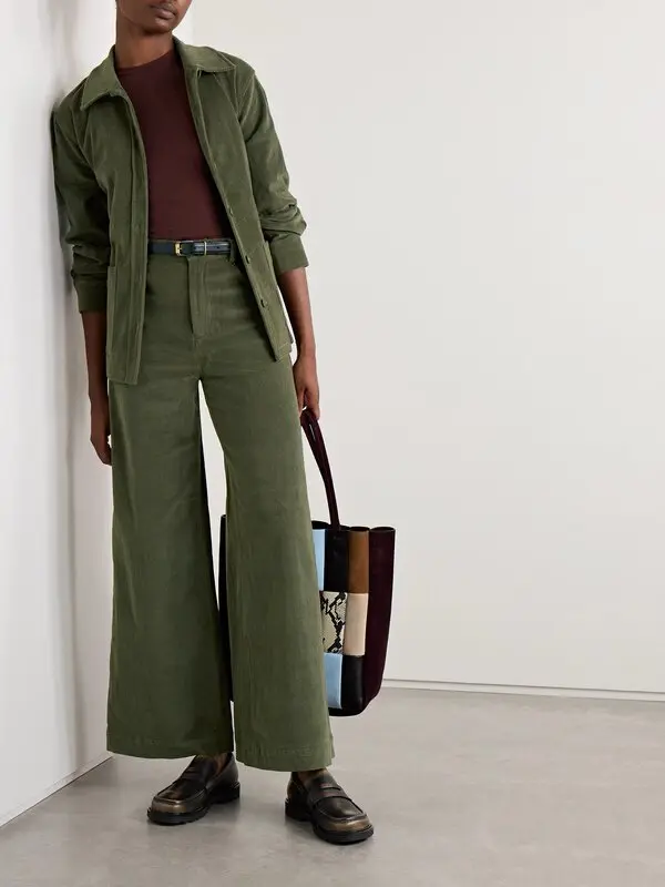 Sea Carine Belted Corduroy Jacket