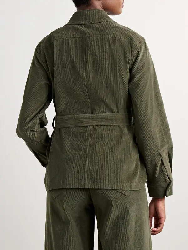 Sea Carine Belted Corduroy Jacket