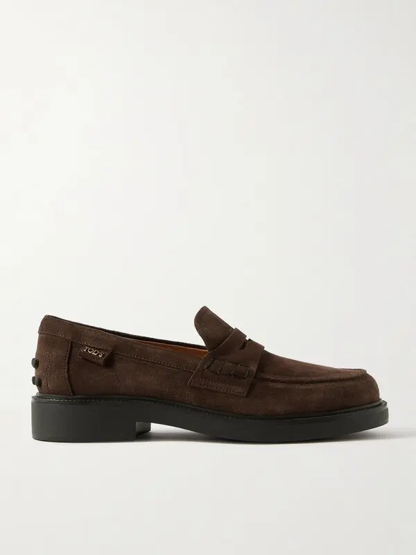 TOD'S Mocassino Suede Loafers