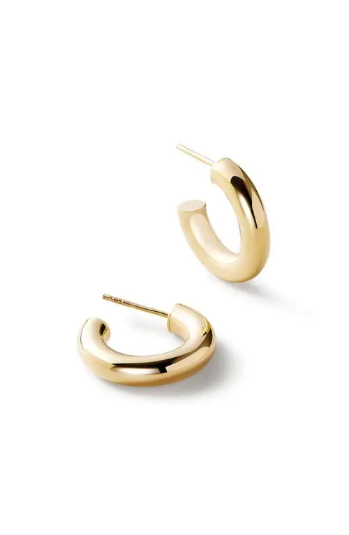 ANA LUISA Bold C-hoop Earrings - Gold