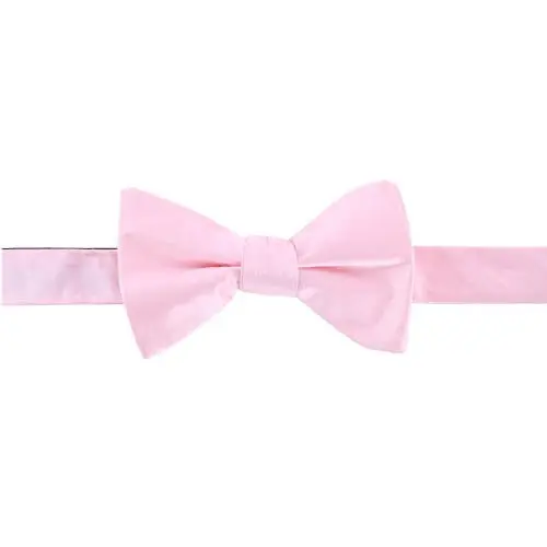 Trafalgar Sutton Silk Bow Tie And Pocket Square Set - Pink
