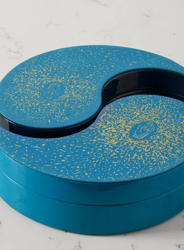 TROVE Yin Yang Lacquered Wood Jewelry Box