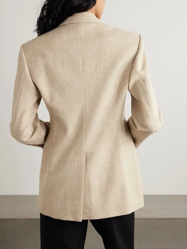 Brunello Cucinelli Brushed Alpaca-blend Blazer