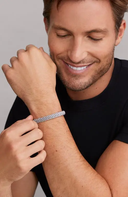 Lagos Anthem Caviar Skull Bracelet