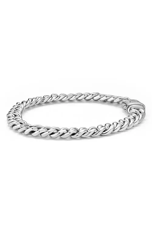 Lagos Anthem Sterling Curb Chain Bracelet - Silver