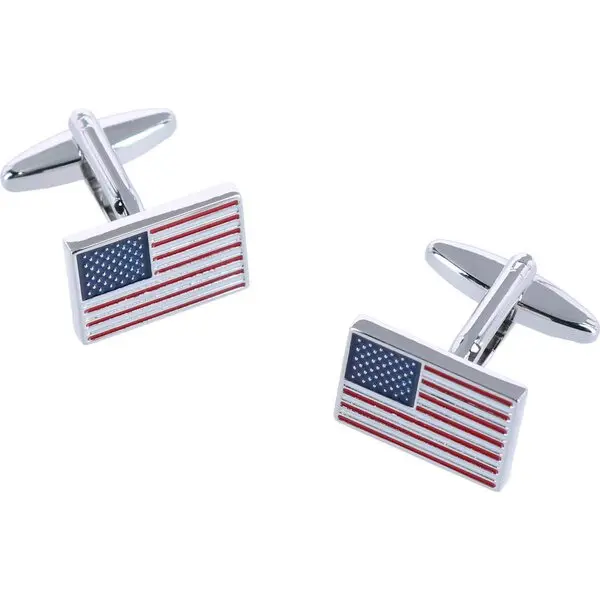 Trafalgar Usa Pride American Flag Novelty Cufflinks - Multiple