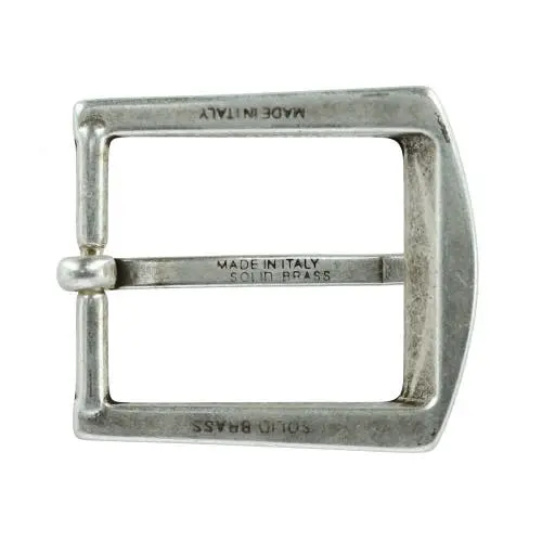 Trafalgar 32mm Square Bubble Edge Solid Brass Harness Belt Buckle
