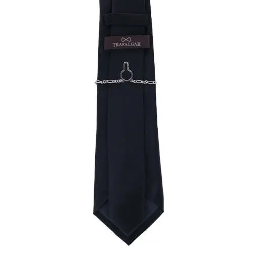 Trafalgar Sutton Sterling Figaro Tie Chain