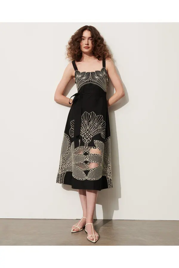 Figue Mariposa Dress In Black - 75% Off | Editorialist