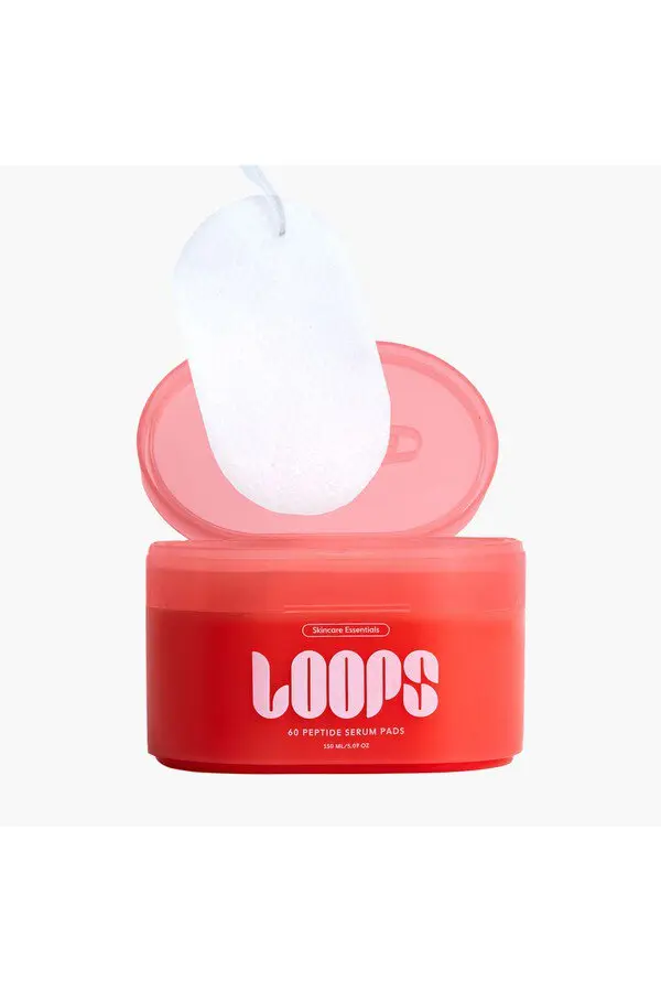 LOOPS BEAUTY Peptide Serum Pads - Red