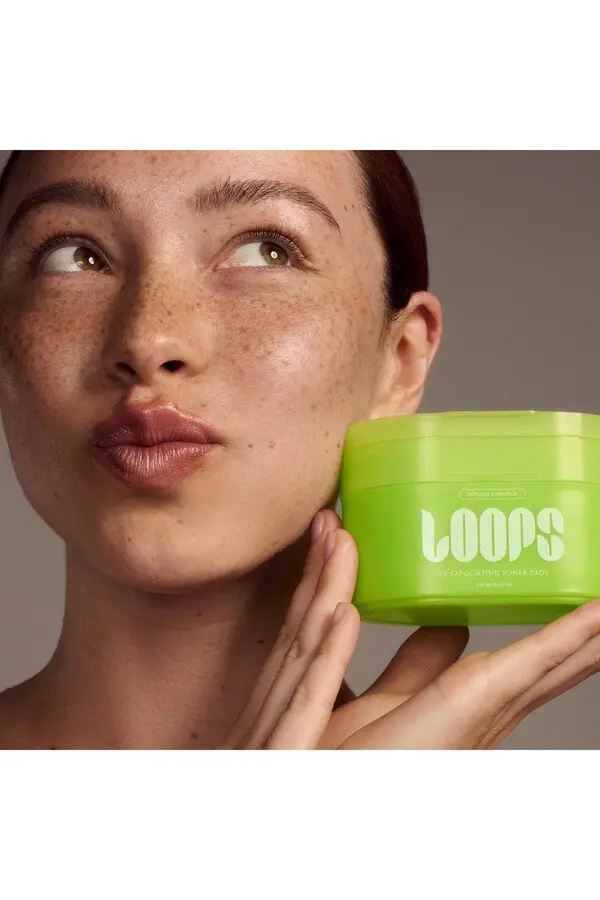 LOOPS BEAUTY Exfoliating Toner Pads