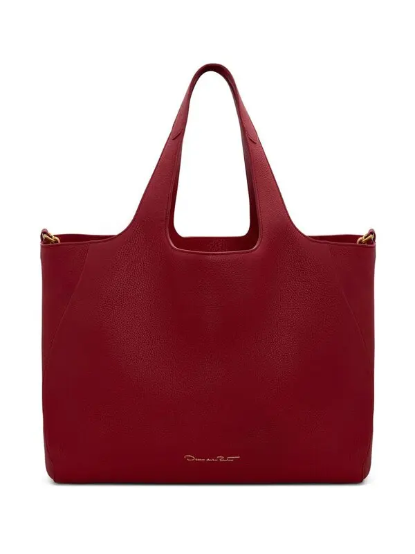 Oscar De La Renta Topaz Tote Bag - Red