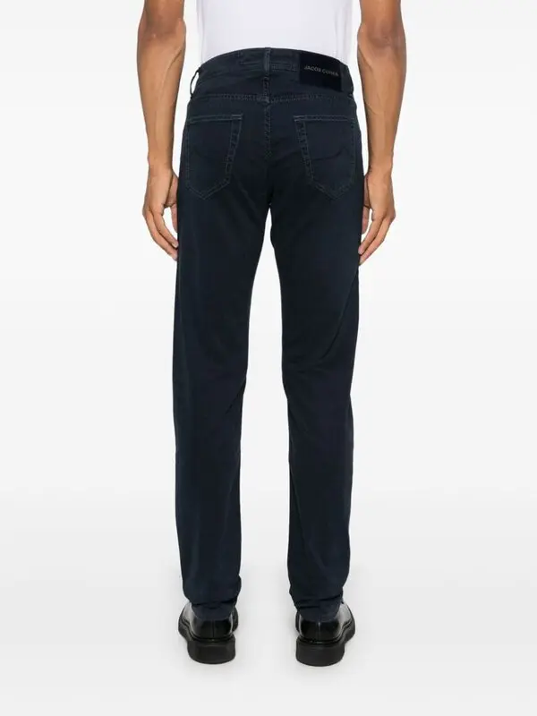 Jacob Cohen Logo-patch Jeans - Blue