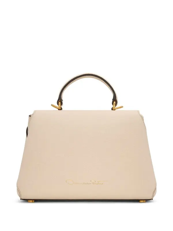 Oscar De La Renta Mini Poppy Bag - Neutrals