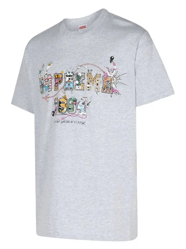 Supreme Varsity Cotton T-shirt - Grey