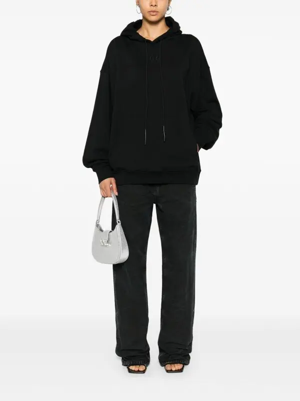 44 LABEL GROUP Logo-print Hoodie - Black