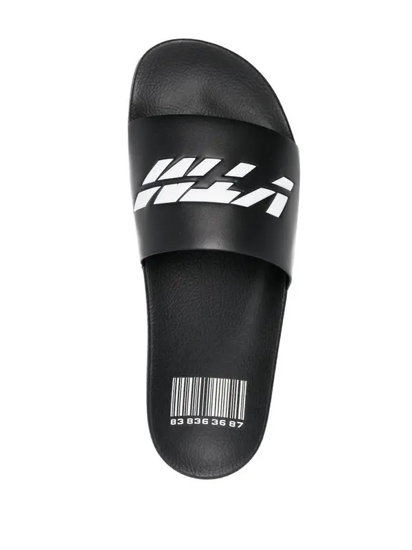Vetements Logo-print Slides