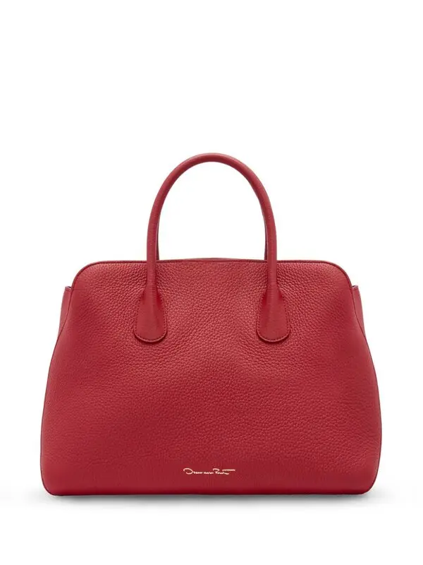Oscar De La Renta Ivy Tote Bag - Red