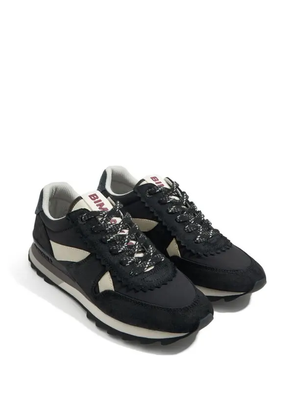 Bimba Y Lola Glitter-detail Sneakers - Black
