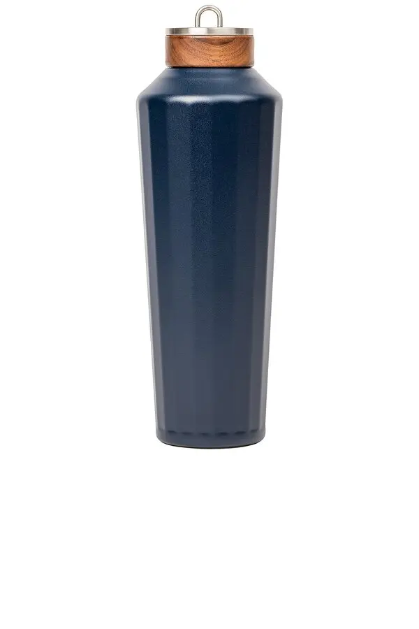 BUSINESS & PLEASURE Hemingway Drinkware Flask In Navy - Boathouse Navy