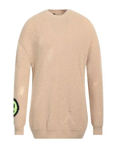BARROW Crewneck Lightweight Knit Sweater - Beige