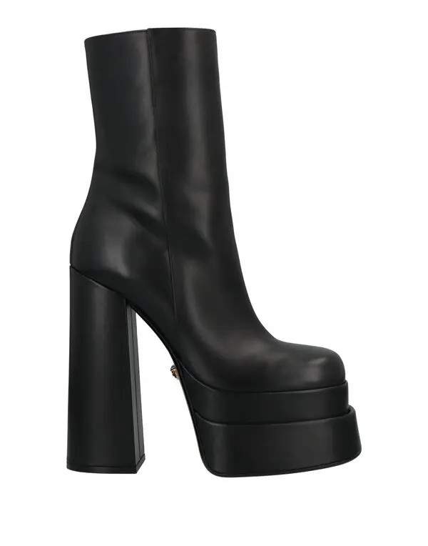 Versace Ankle Boots In Calfskin