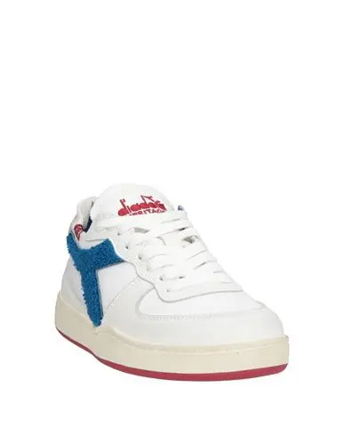 DIADORA Leather And Textile Sneakers - White