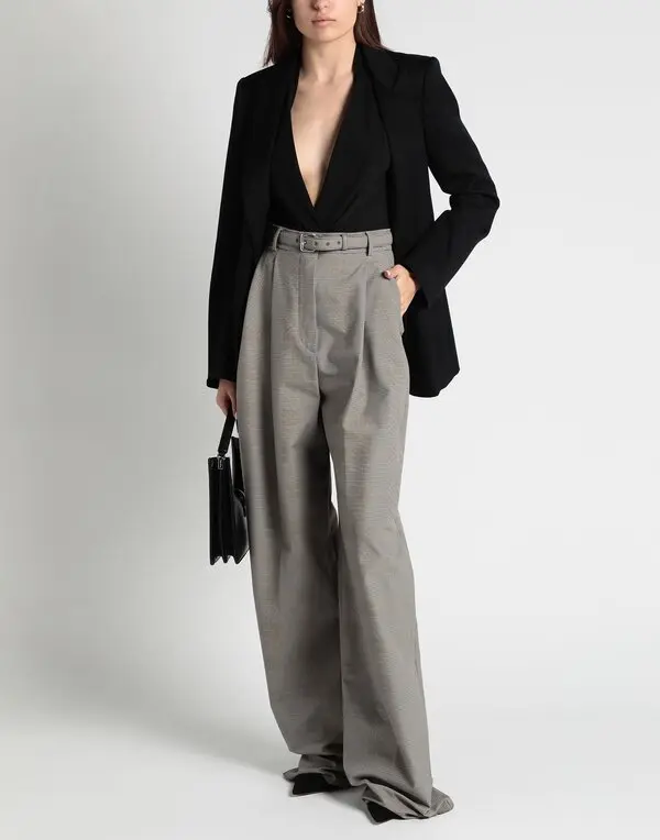 Sportmax Wide-leg Plaid Pants