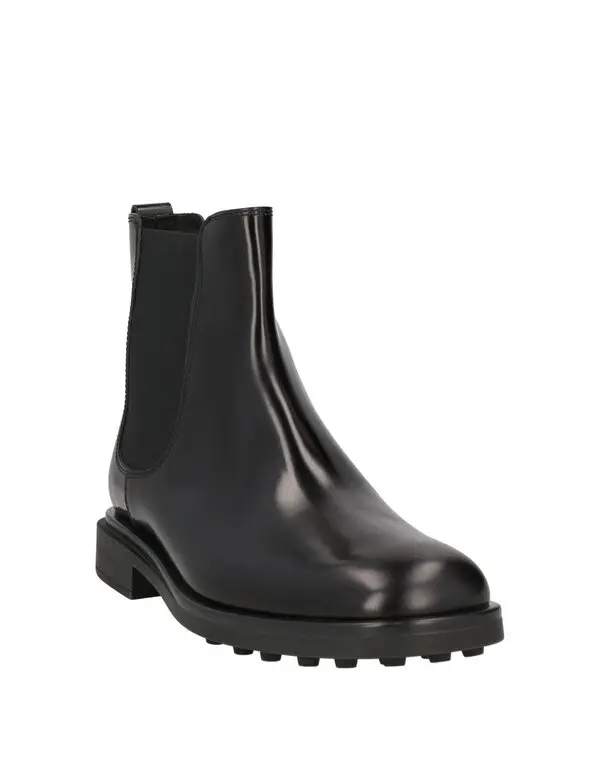 TOD'S Leather Chelsea Boots - Black