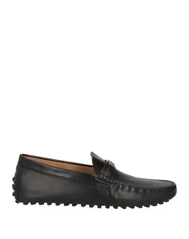 TOD'S Leather Loafers - Black