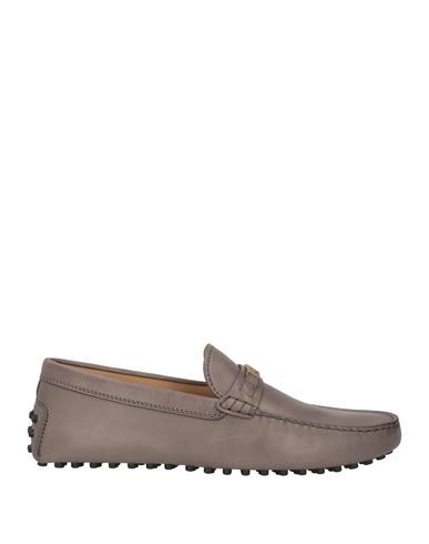 TOD'S Leather Loafers - Lead