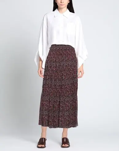 MARANT ETOILE Floral Print Viscose Maxi Skirt
