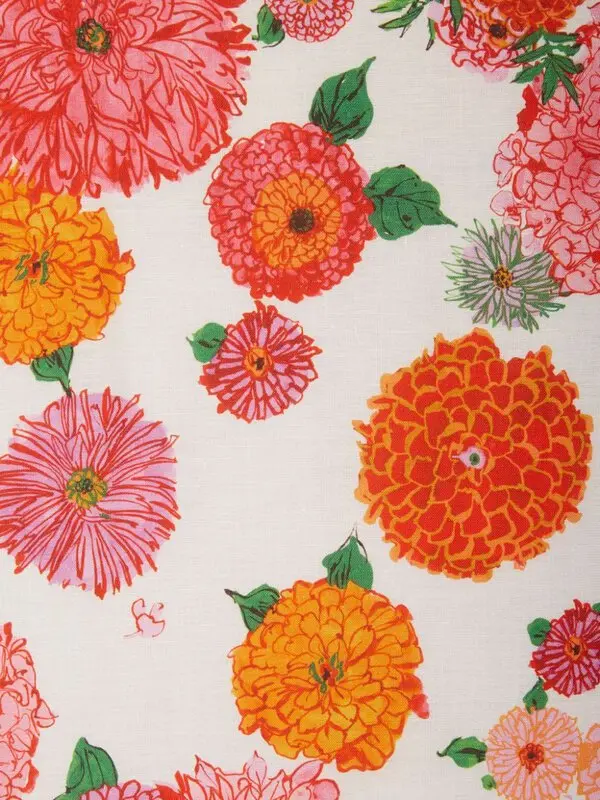 La DoubleJ Bright Blooms Placemats - Pink