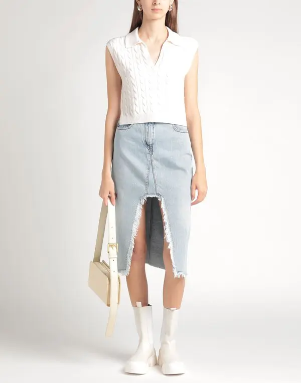 TWINSET Denim Pencil Skirt