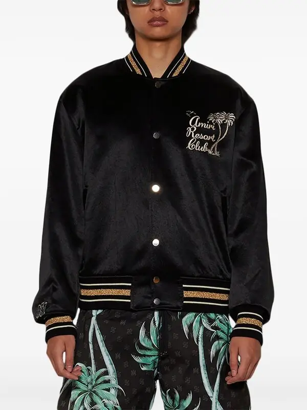 Amiri Logo-embroidered Track Jacket