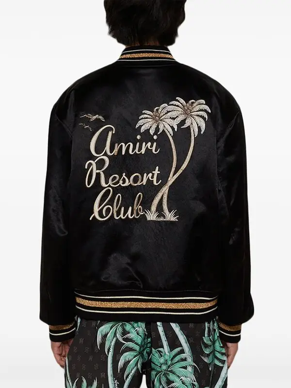 Amiri Logo-embroidered Track Jacket